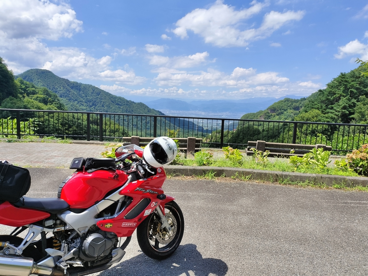 戸隠高原まで下道 - VTR1000F→CBR650Fでどけーら行ってくる？