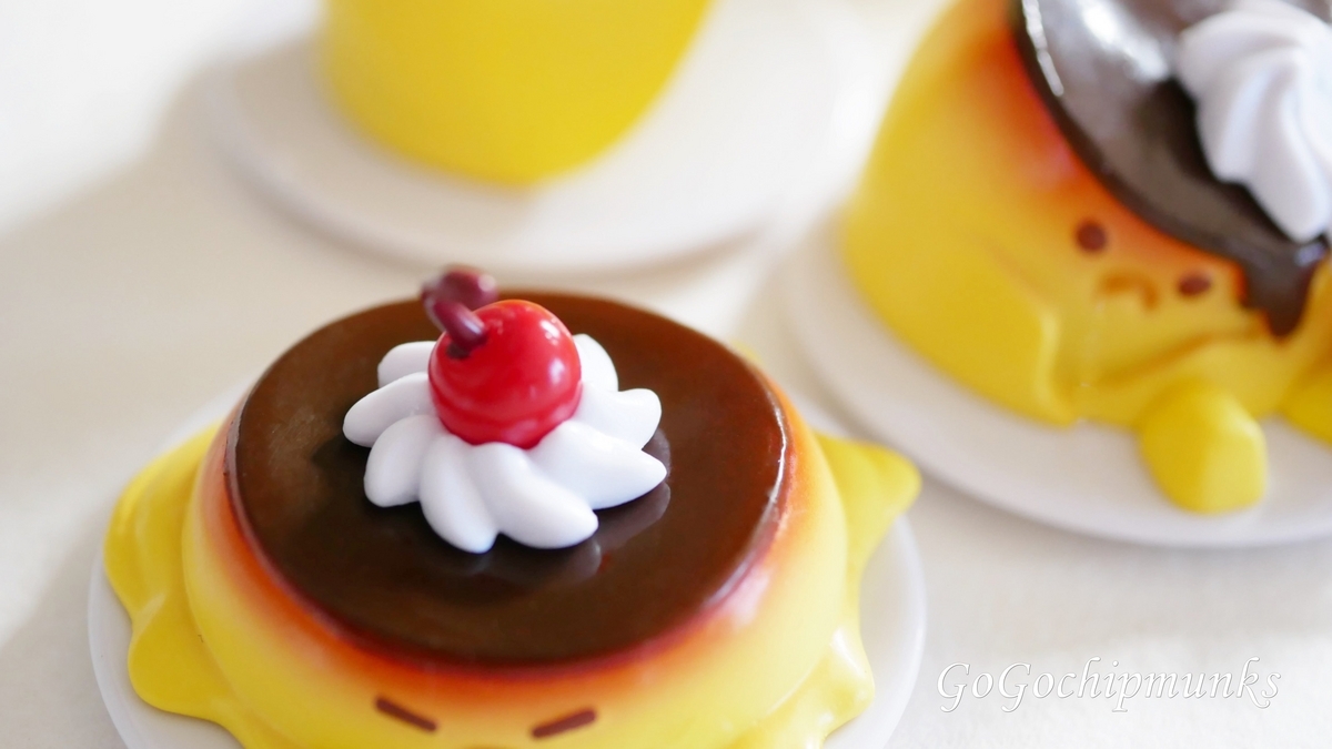 躍動感があるだけのプリン。マスコットフィギュア【Yakudokangaarudakeno pudding mascot figure】 - ハ ...