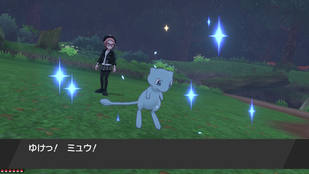 ポケモンGOで色違いミュウに出会いました！ - ちとせの色巡り