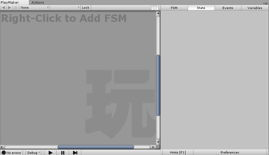 【Unity】PlayMakerの基本的な使い方 - chocolattips