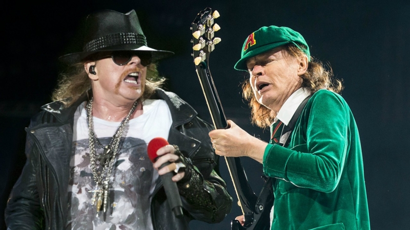 【ガンズ・アンド・ローゼズ】アクセル・ローズ、AC/DCに自分からコンタクトを取る！（Axl rose offered AC/DC to ...