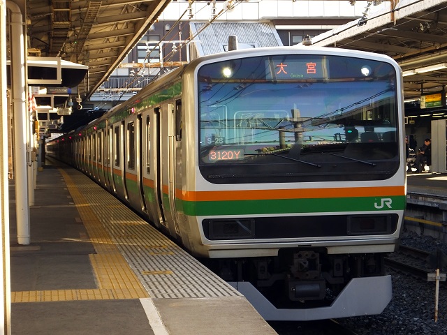 2014/12/15 ブルトレ送り込み・E231系TK入場・115系OM入場・Mue-train 撮影 - ちょこれーる's diary