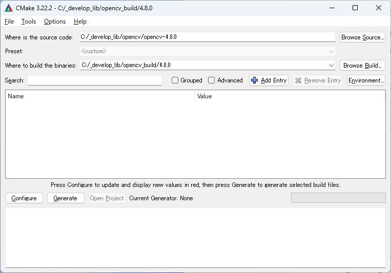 OpenCV／4.8.0のビルド - chompooh’s diary