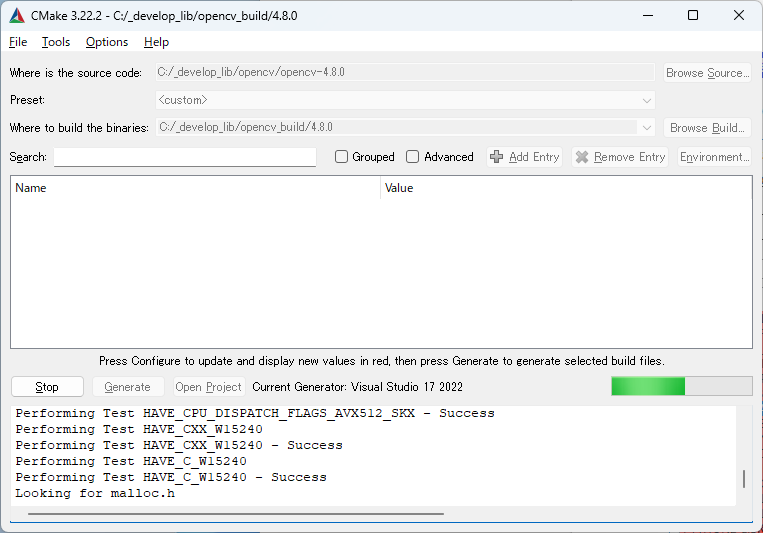 OpenCV／4.8.0のビルド - chompooh’s diary