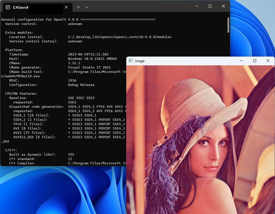 OpenCV／4.8.0のビルド - chompooh’s diary