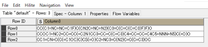 【KNIME】化合物のChembl_IDをSMILESから引っ張ってきたい。 - いろいろ倉庫