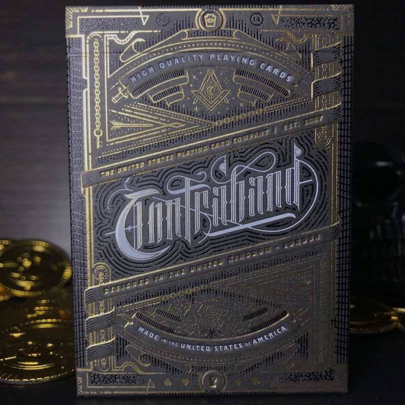 Deck Review 2021 #08：Contraband Playing Cards （Theory11/USPCC ...