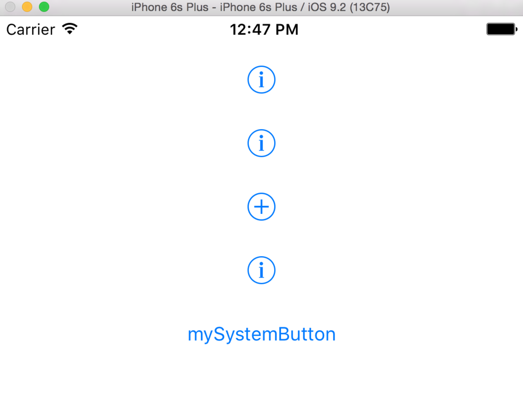 01 UIKit - 003 UIButtonでいろいろなボタンを表示 - コンパイラかく語りき