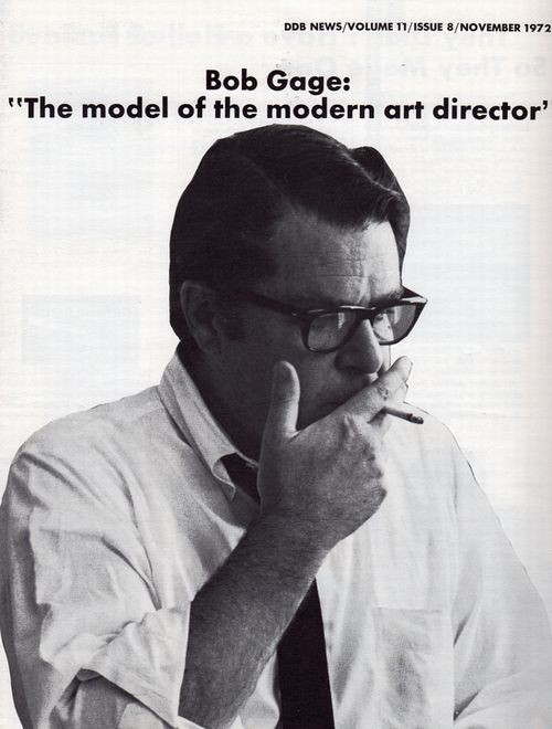 個別「[DDB NEWS][1972][Robert Gage]VOLUME 11 ISSUE 8 NOVEMBER, 1972 / Bob ...