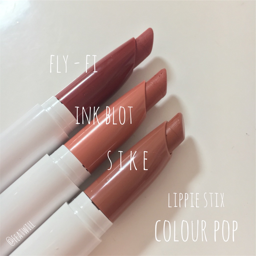 colour popが20%OFFらしいからスウォッチ貼っとく③リップ編 LUX LIP、LIPPIE STIX、ULTRA GROSSY ...