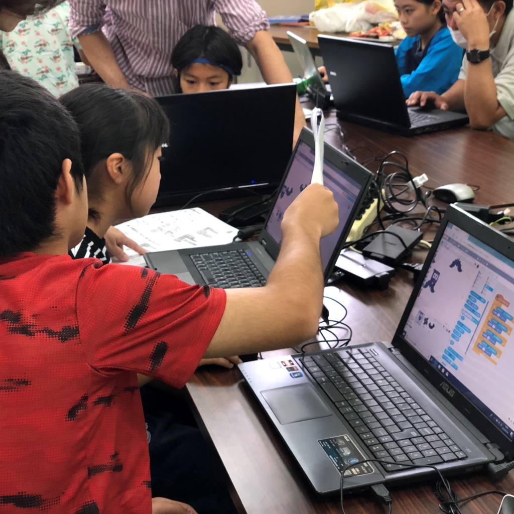 第3回 CoderDojo Uruma 【Uruma x Ginowan 夏休み合同モノ作りワークショップ体験Dojo】開催いたしました！ - CoderDojo Uruma