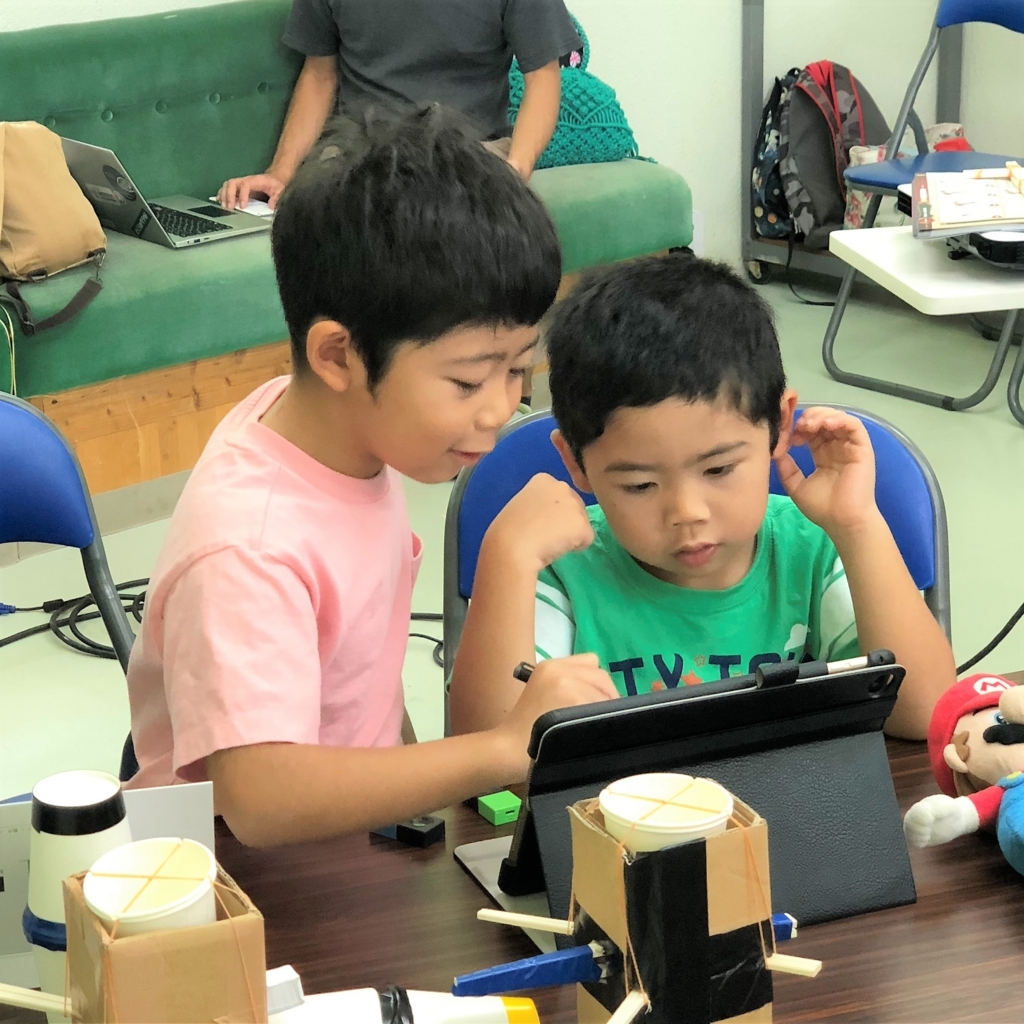 第3回 CoderDojo Uruma 【Uruma x Ginowan 夏休み合同モノ作りワークショップ体験Dojo】開催いたしました！ - CoderDojo Uruma