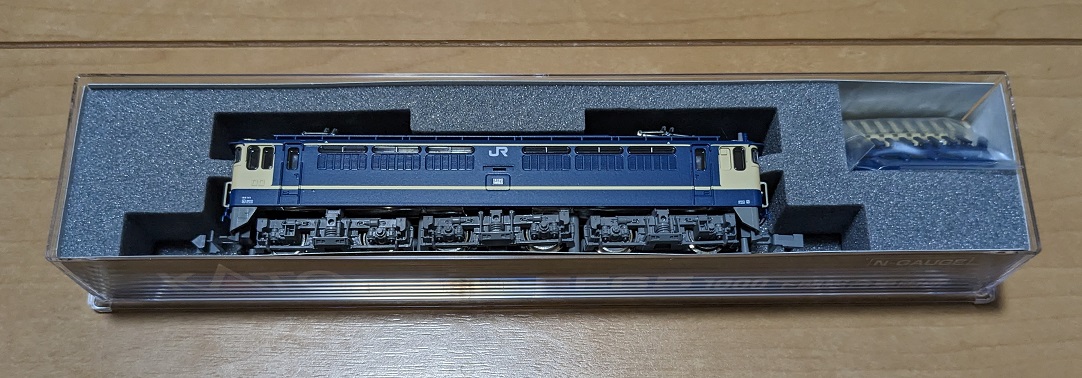 鉄道397 【EF65PF】KATOの新製品が入線 初のスロットレスモーターの機関車です - 小江戸てつどう旅日記