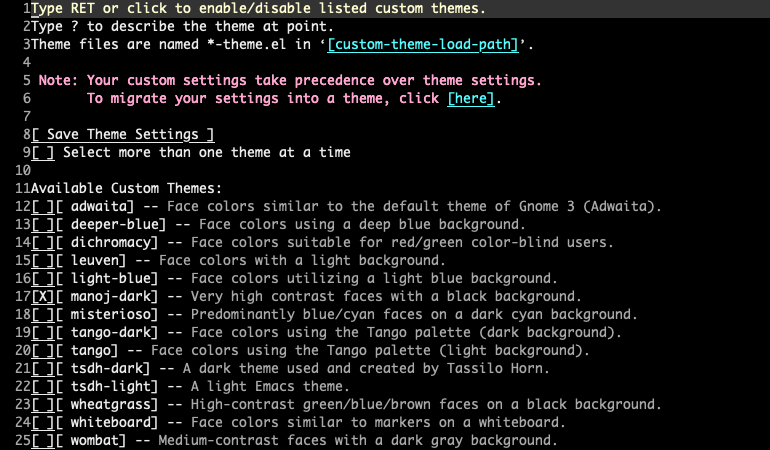【emacs】起動時の画面を設定する - Bus errorとSegmentation faultに困ったら見るブログ