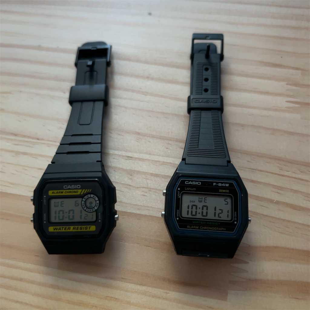 CASIO F-84W-1QJH セレクショ チープカシオ
