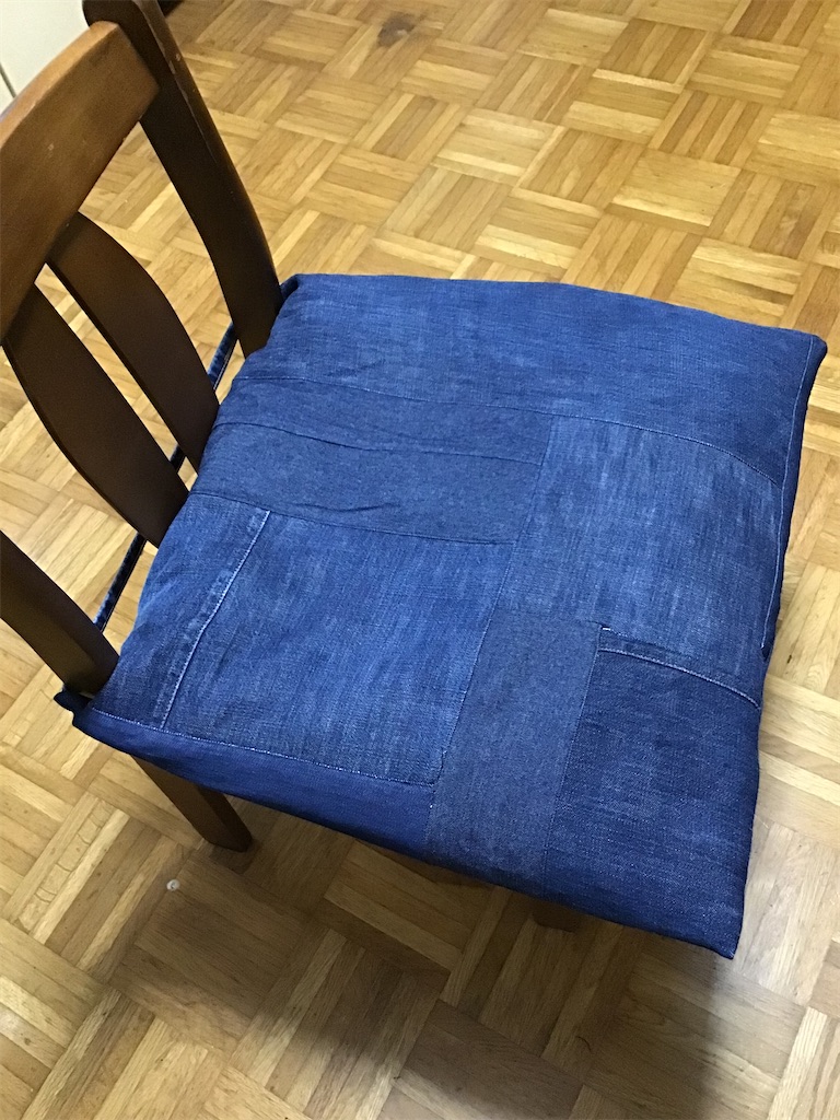 デニムお直し。ハギレを繋いで。 - mimoza note