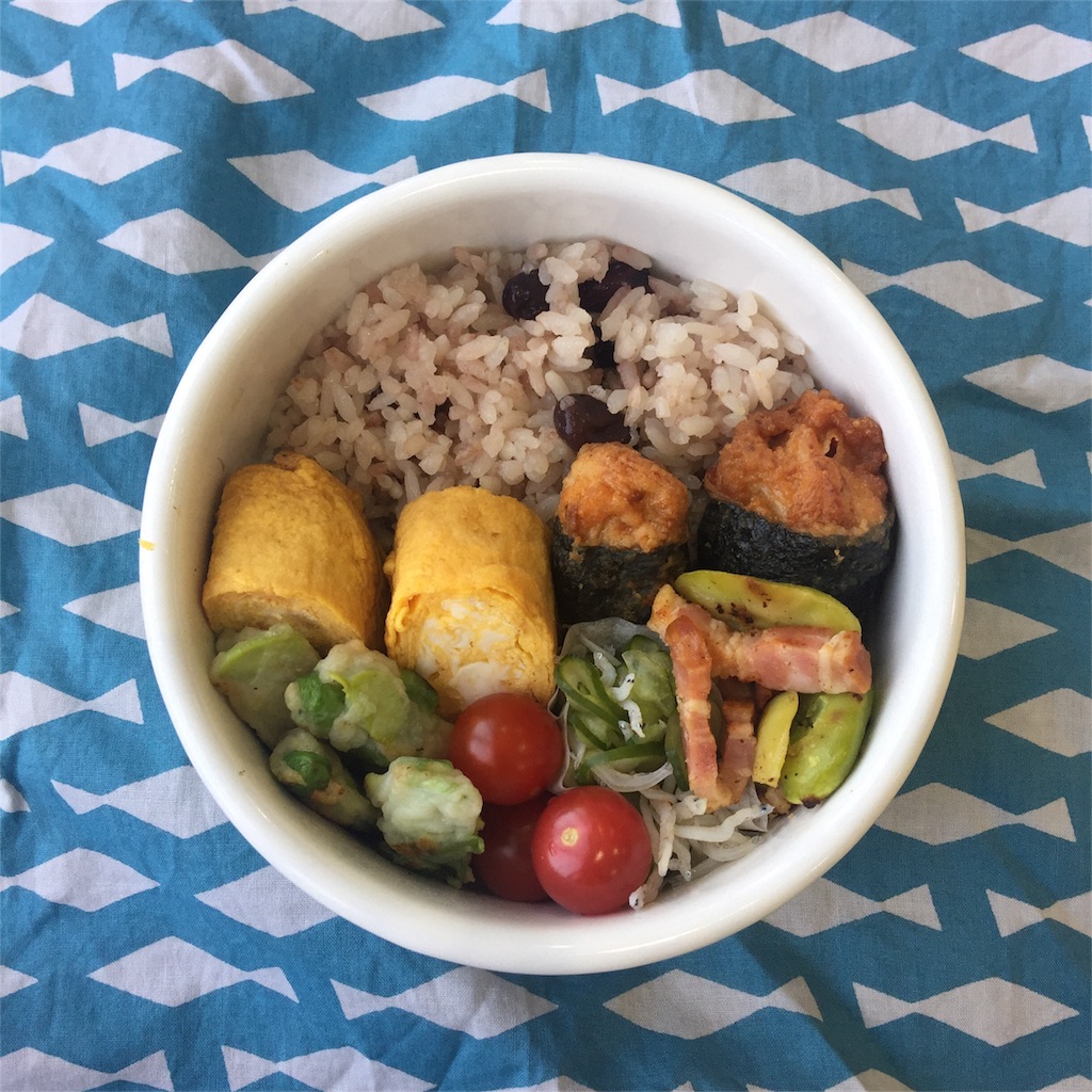 2018年5月25日 - colorim obento memo 今日のお弁当