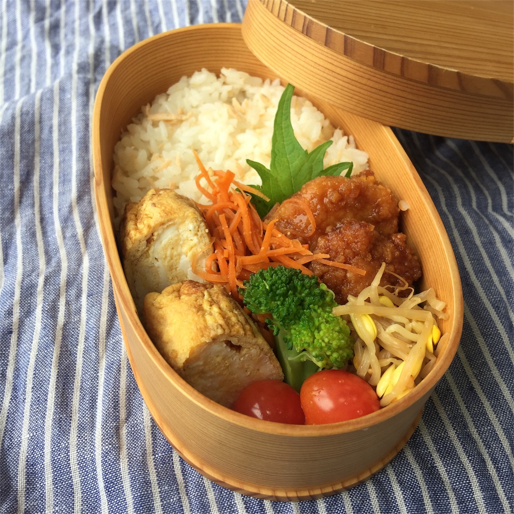 2018年8月6日 - colorim obento memo 今日のお弁当