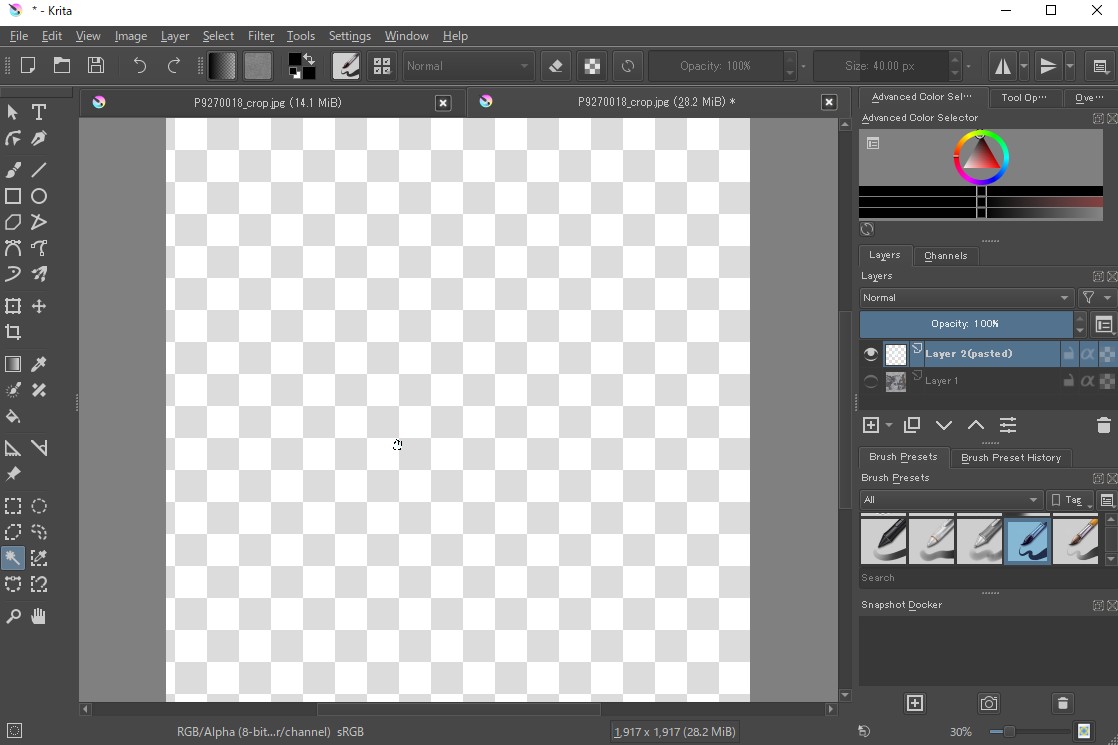 darktableでポートレートを写す（9）Krita編 - computer_philosopher’s diary
