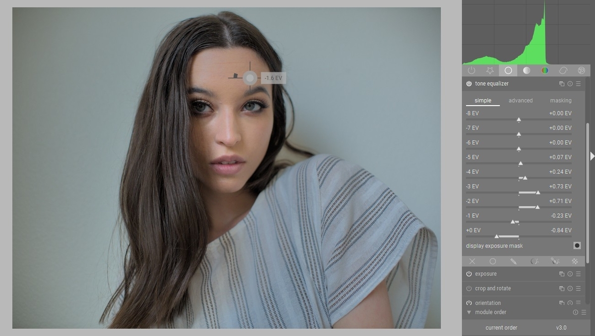 darktableでポートレートを写す（10） - computer_philosopher’s diary