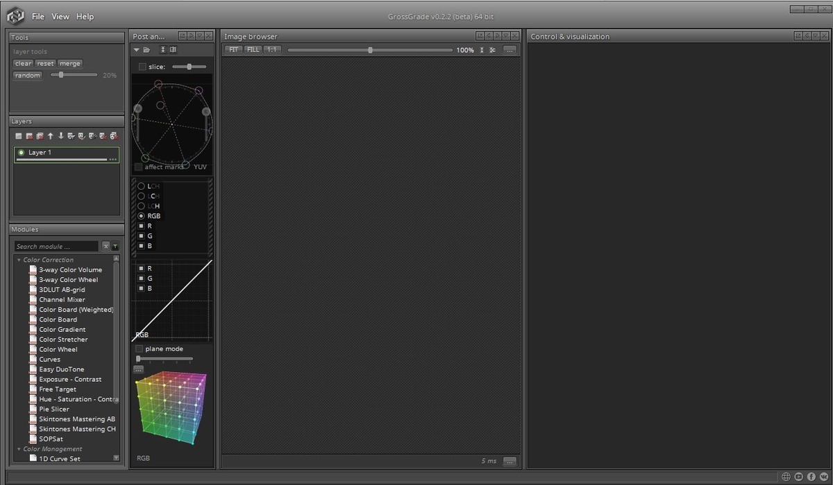 GROSSGRADE(LUT作成ソフト)のインストールとテスト - computer_philosopher’s diary