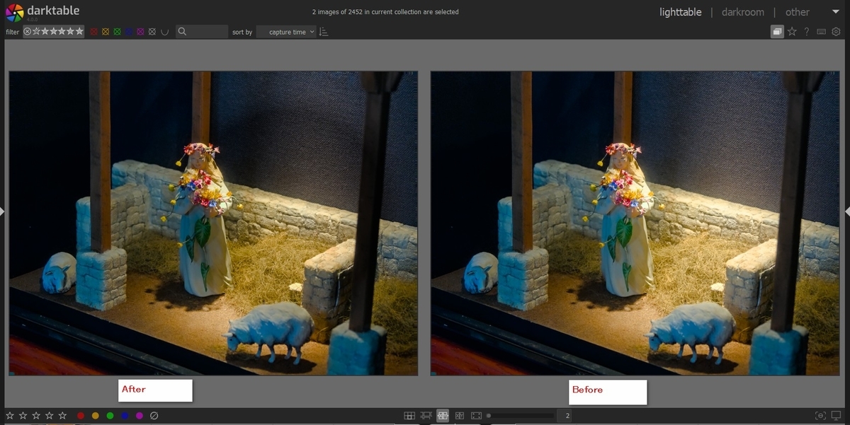 darktableとLightroomの比較（13） - computer_philosopher’s diary