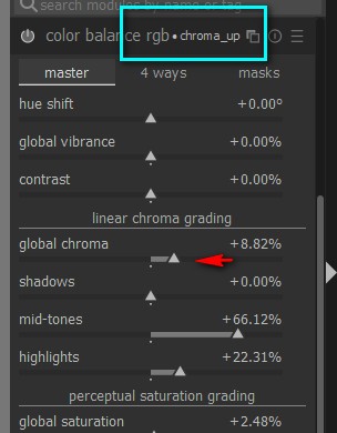darktable4.4の改善点（4）プリセット - computer_philosopher’s diary