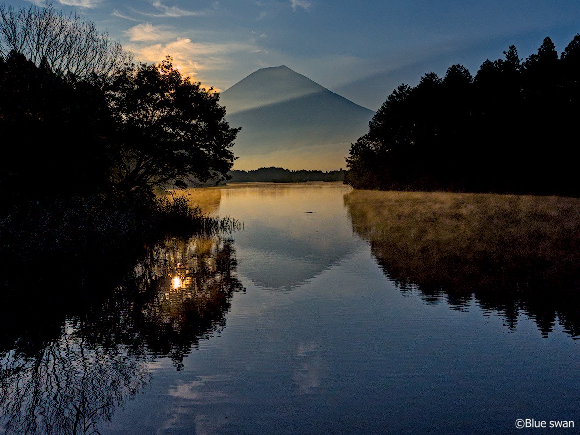田貫湖の富士（静岡県富士宮市）～つくば市とその周辺の風景写真案内（1106） - computer_philosopher’s diary