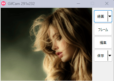 GifCam v7.7 日本語化 - 内気なもんた君