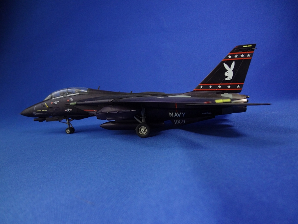 1/72 Scale F-14D Vandy one "Black Bunny" 制作完成 - digital conception