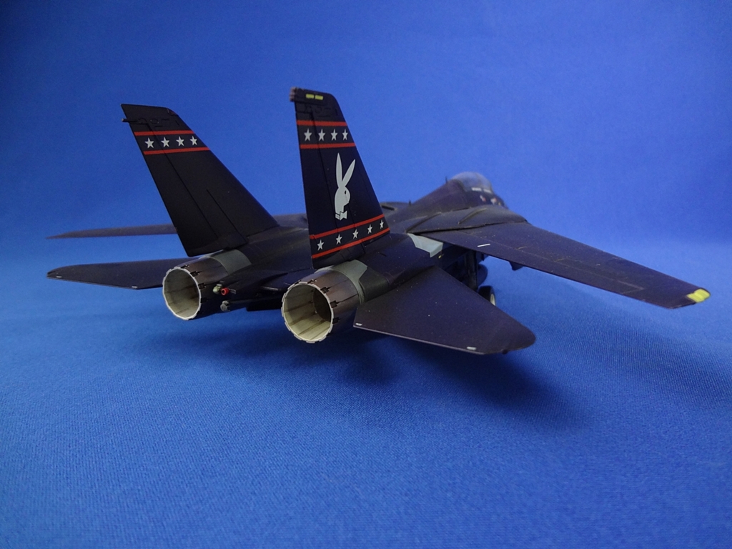 1/72 Scale F-14D Vandy one "Black Bunny" 制作完成 - digital conception
