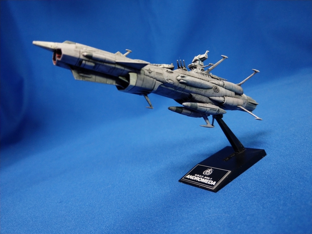 メカコレ アンドロメダ 制作完成 bandai mecha colle Andromeda paint and build - digital ...