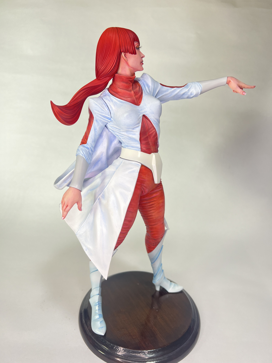 1/6 ハルル・アジバ製作完成 Harul Ajiba paint and build - digital conception