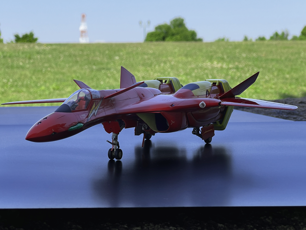 1/48 ハセガワ VF-19改 ファイヤーバルキリー 制作完成 VF-19 custom paint and build - digital ...