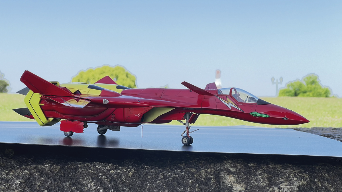 1/48 ハセガワ VF-19改 ファイヤーバルキリー 制作完成 VF-19 custom paint and build - digital ...