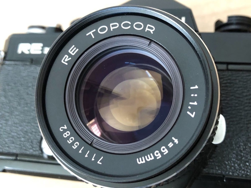 TOPCON RE300(ブラック)を落札 - フォト・ディレッタント