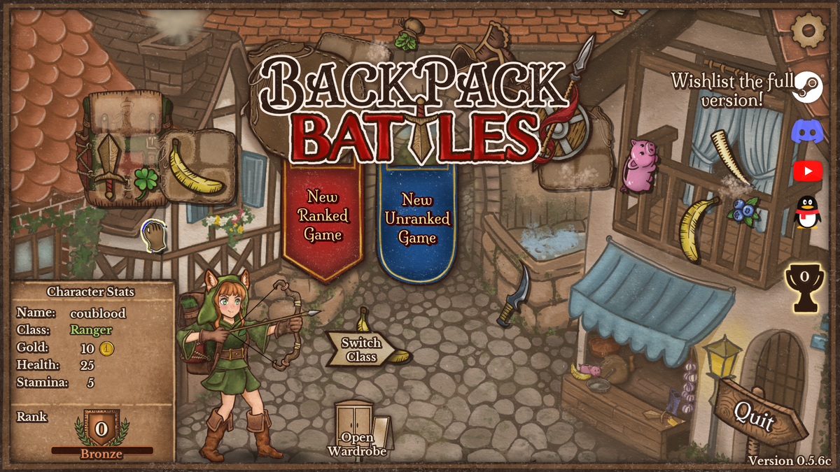 BACKPACK BATTLES DEMO - Cou氏の徒然日記