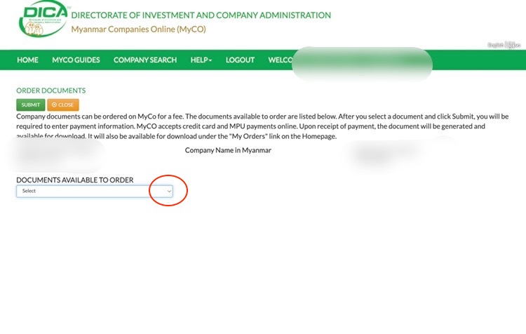 e-visaで必要なCompany Extractって？ - ミャンマー起業navi