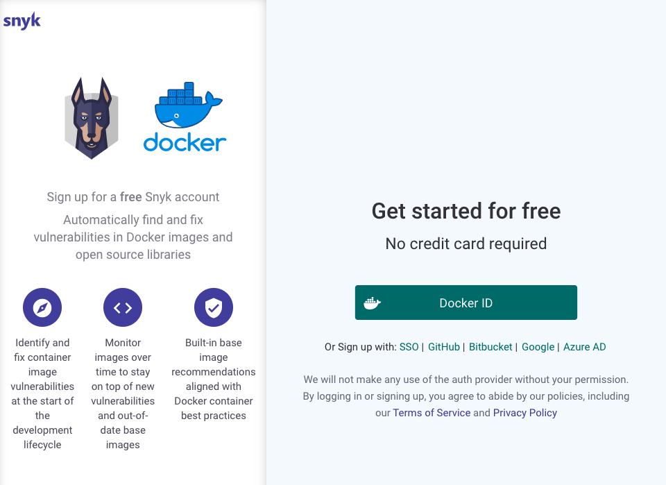  Docker docker Scan 400 Bad Re synk Never Meant