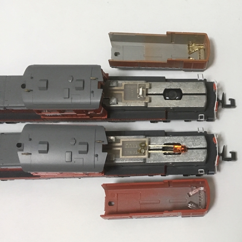 KATO DD51のライトユニットの構造 - クリエイト工房 ～鉄道模型 LED改造工作室～