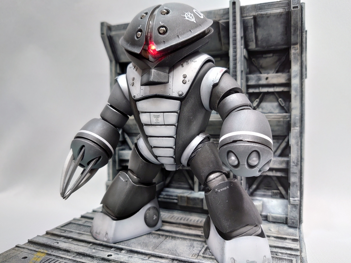 HG 1/144 MSM-04 AGGUY アッガイ 【6】 小細工編 ジオラマ 完成！！ - プロモデラーに俺はなるｯ！(無理です)