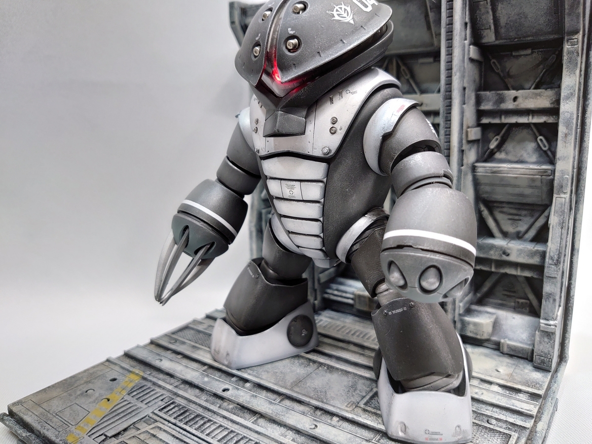 HG 1/144 MSM-04 AGGUY アッガイ 【6】 小細工編 ジオラマ 完成！！ - プロモデラーに俺はなるｯ！(無理です)