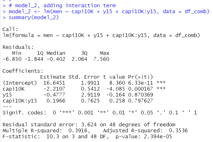 OECD Young self-employed data analysis 5 - panel data analysis using R - basic pooling cross ...