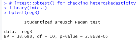 OECD Nutrient balance data analysis 8 - F-Test and Heteroskedasticity ...