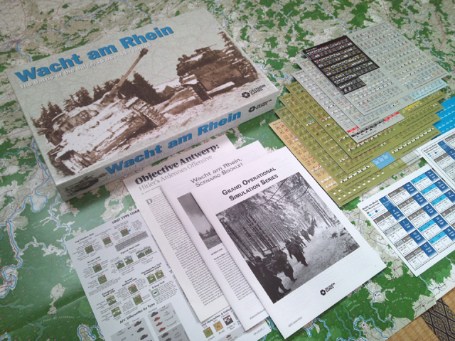 【Grand Operational Simulation Series】Decision Games「Wacht am Rhein 2012 ...