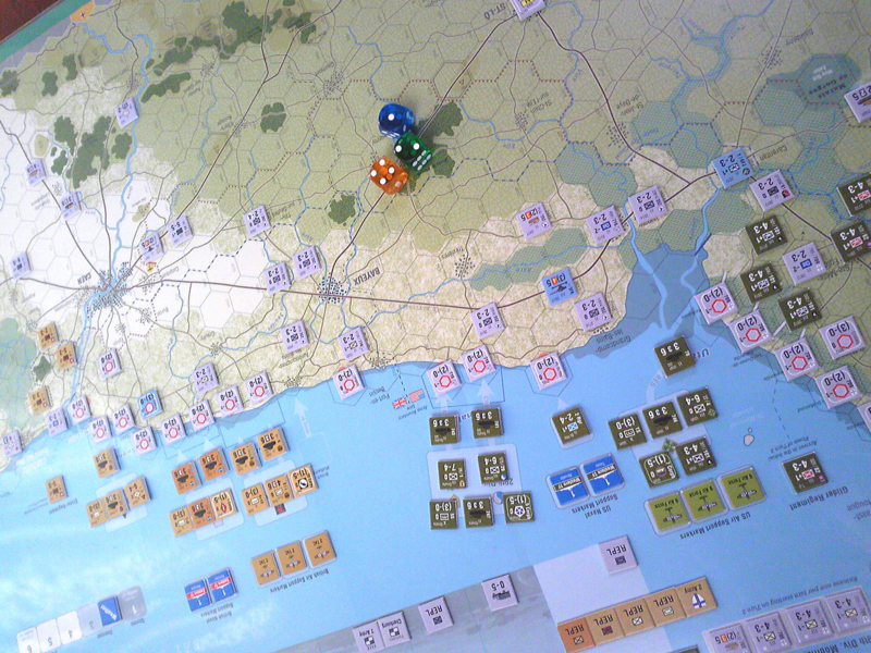 GMT 「Normandy'44」 Solo-Play AAR - Wargaming Esoterica