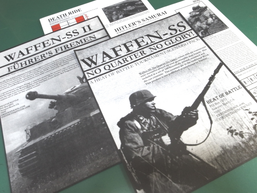 【Advanced Squad Leader】Heat of Battle「Waffen-SS No Quarter No Glory ...