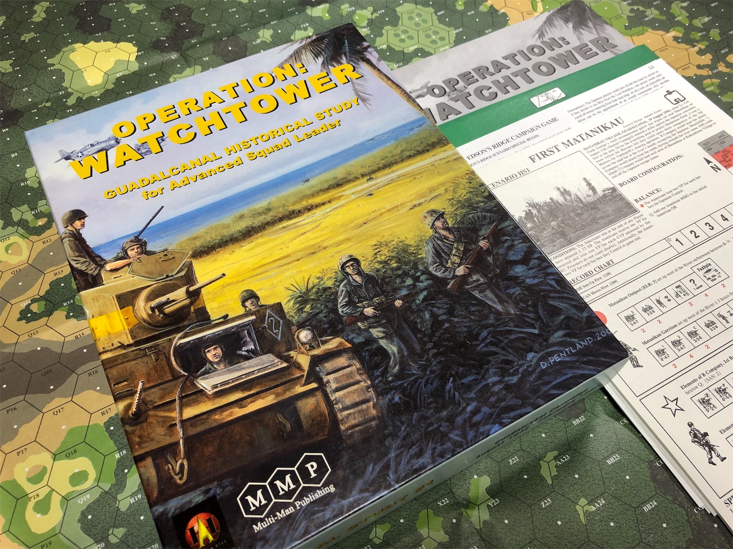 【Advanced Squad Leader】「Operation Watchtower」 - Wargaming Esoterica
