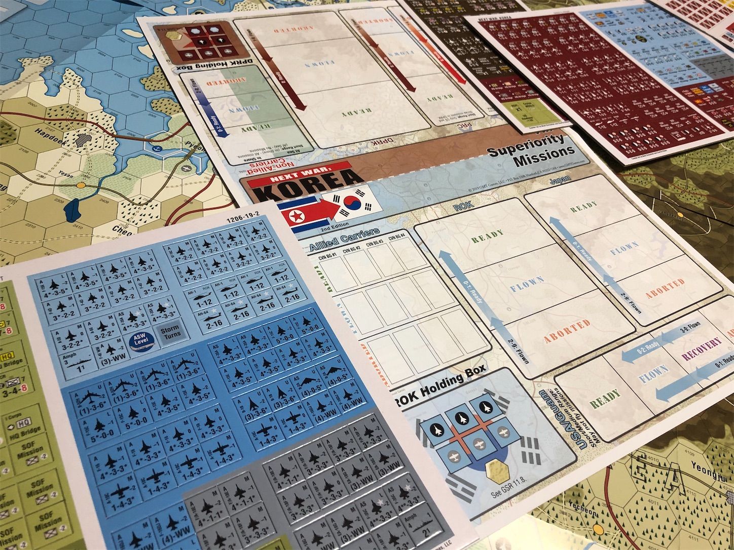 【Next War Series】GMT「Next War:Korea 2nd edition」 - Wargaming Esoterica