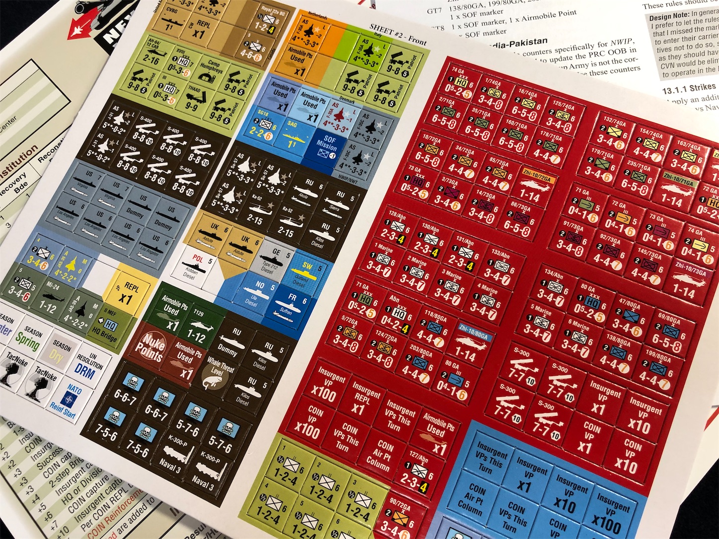 【Next War Series】GMT「Next War:Supplement #1」「Supplement #2」 - Wargaming ...
